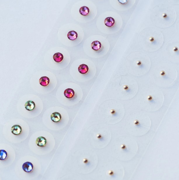 Gold & Crystal Ear Seeds, Gold & Crystal Ear Seeds Products, Gold ...